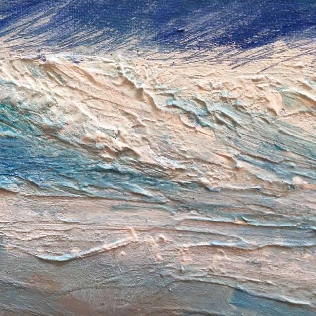 Turquoise Waves and Sun Tipped Foam - Sally Bassett